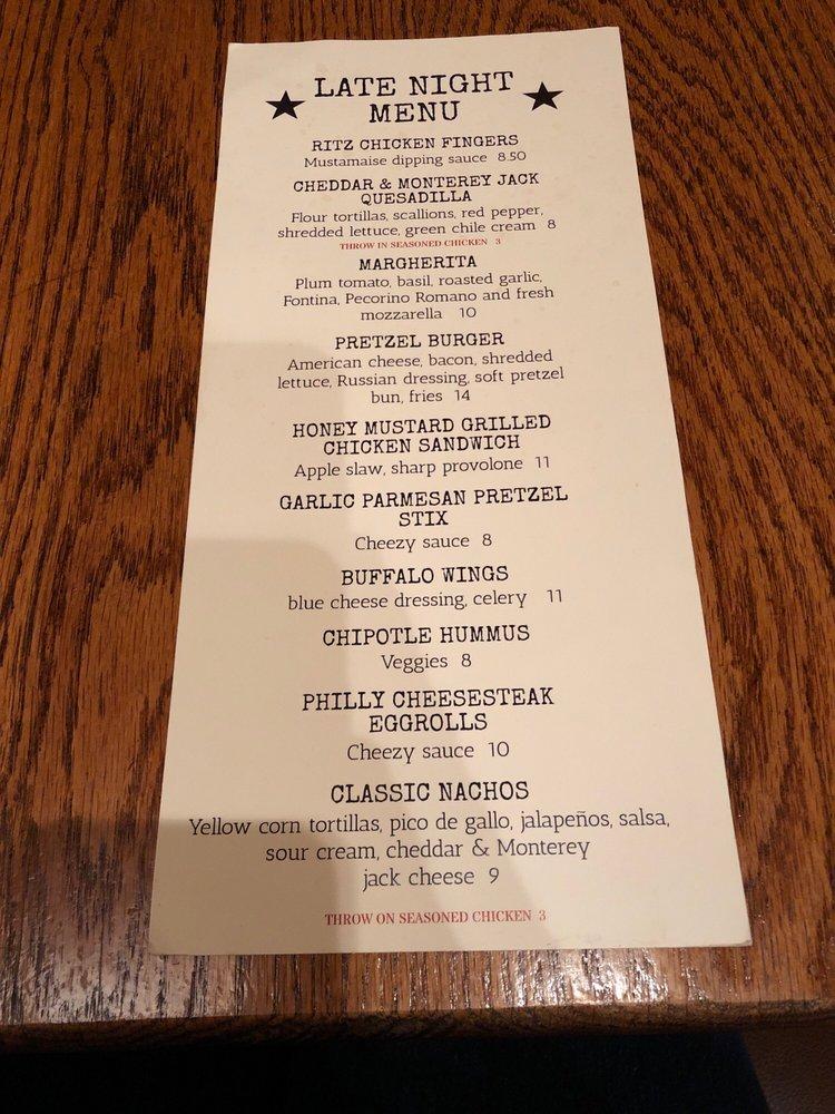 Menu at The Frog Restaurant and Sports Bar, Morristown