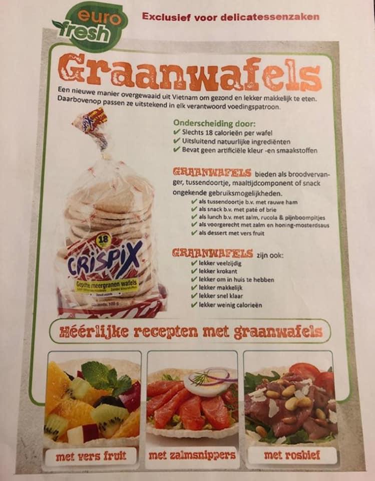 Menu at GUSTOSO, Waarschoot