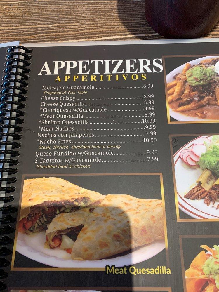 Menu at Taco Giro Mexican Grill & Seafood restaurant, Casa Grande
