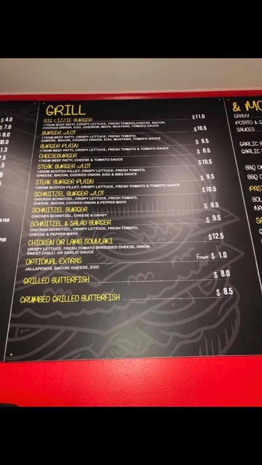 Menu At Big Lizzie Pizza Takeaway Mildura Pizzeria Mildura Menu At Big Lizzie Pizza Takeaway Mildura Pizzeria Mildura