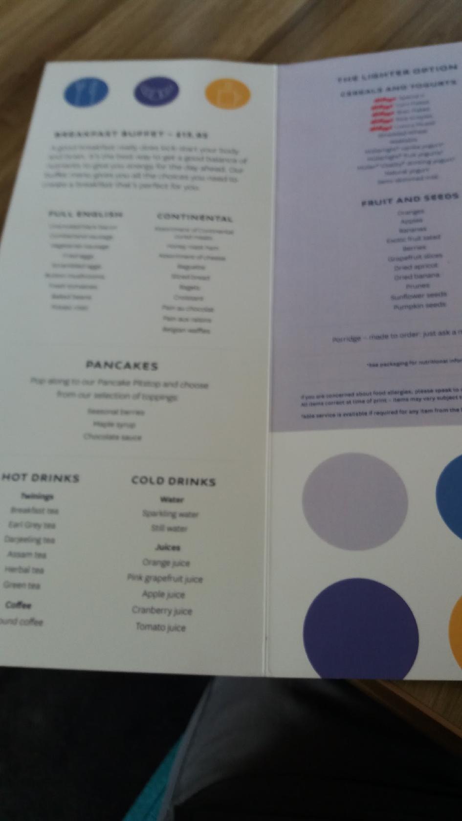 Menu at RESTAURANT, Edinburgh, SAT NAV USE: EH11 4DG