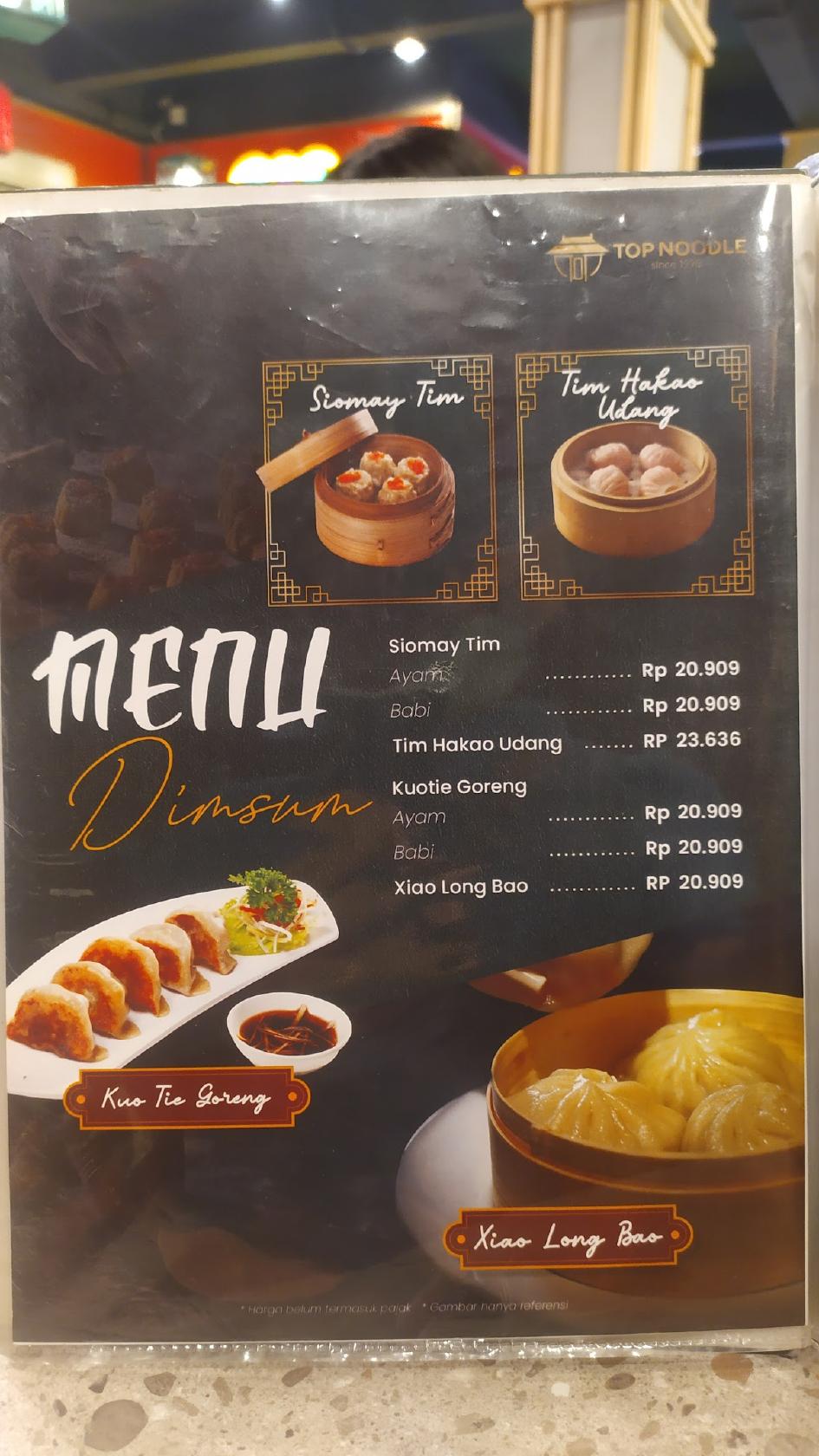 Menu at Yamagoya Ramen - G.Walk restaurant, Surabaya