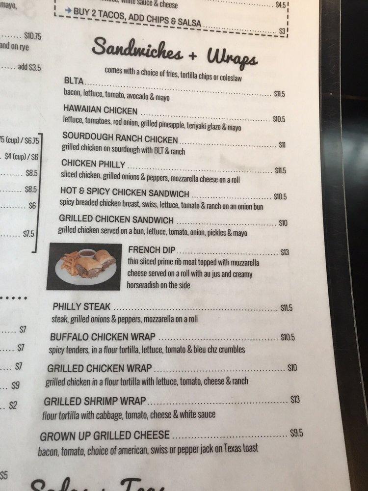 Menu at IB Forum Sports Bar & Grill, Imperial Beach