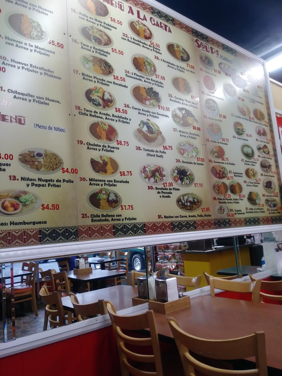 Menu at El Pavo Bakery, Glendale, San Fernando Rd # C