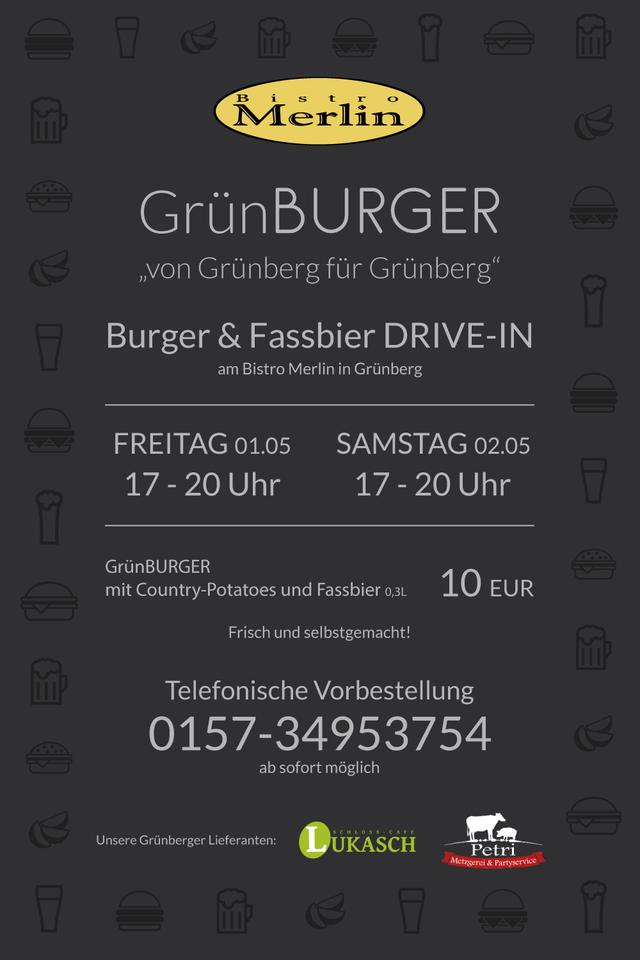 Speisekarte von Bistro Merlin pub & Bar, Grünberg