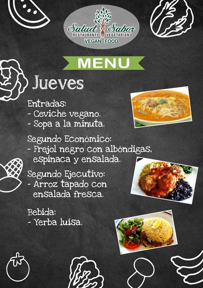 Menu at Salud & Sabor Oxapampa restaurant, Oxapampa