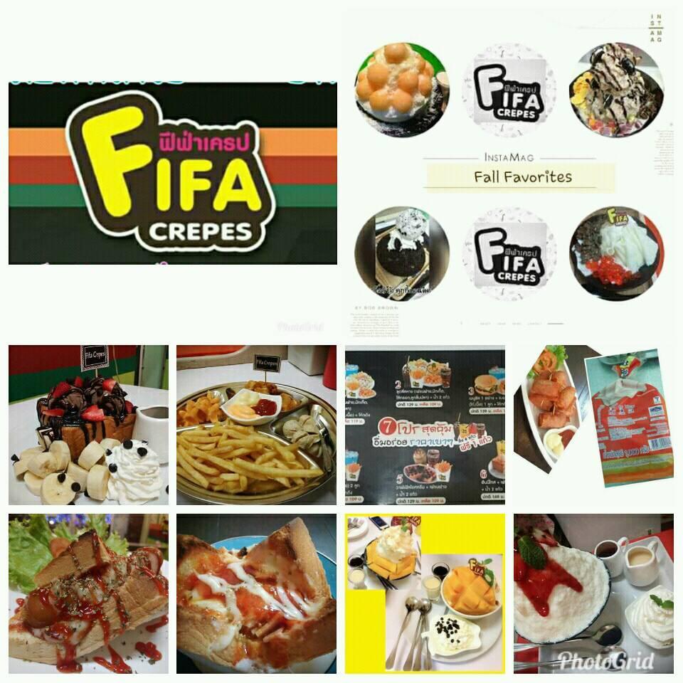 Menu at FIFA CAFE, Su-ngai Kolok