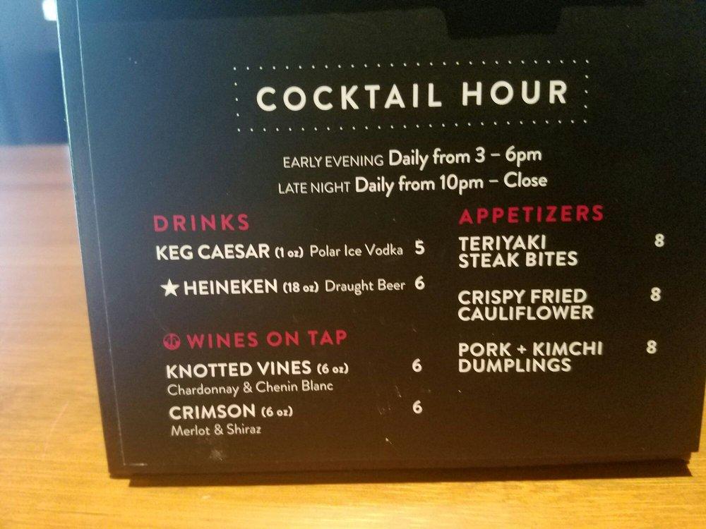 Menu at The Keg Steakhouse + Bar - Alberni, Vancouver, Alberni St