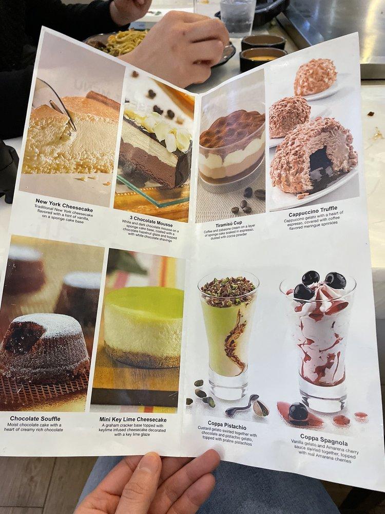 Menu at Sasa restaurant, Farmingdale