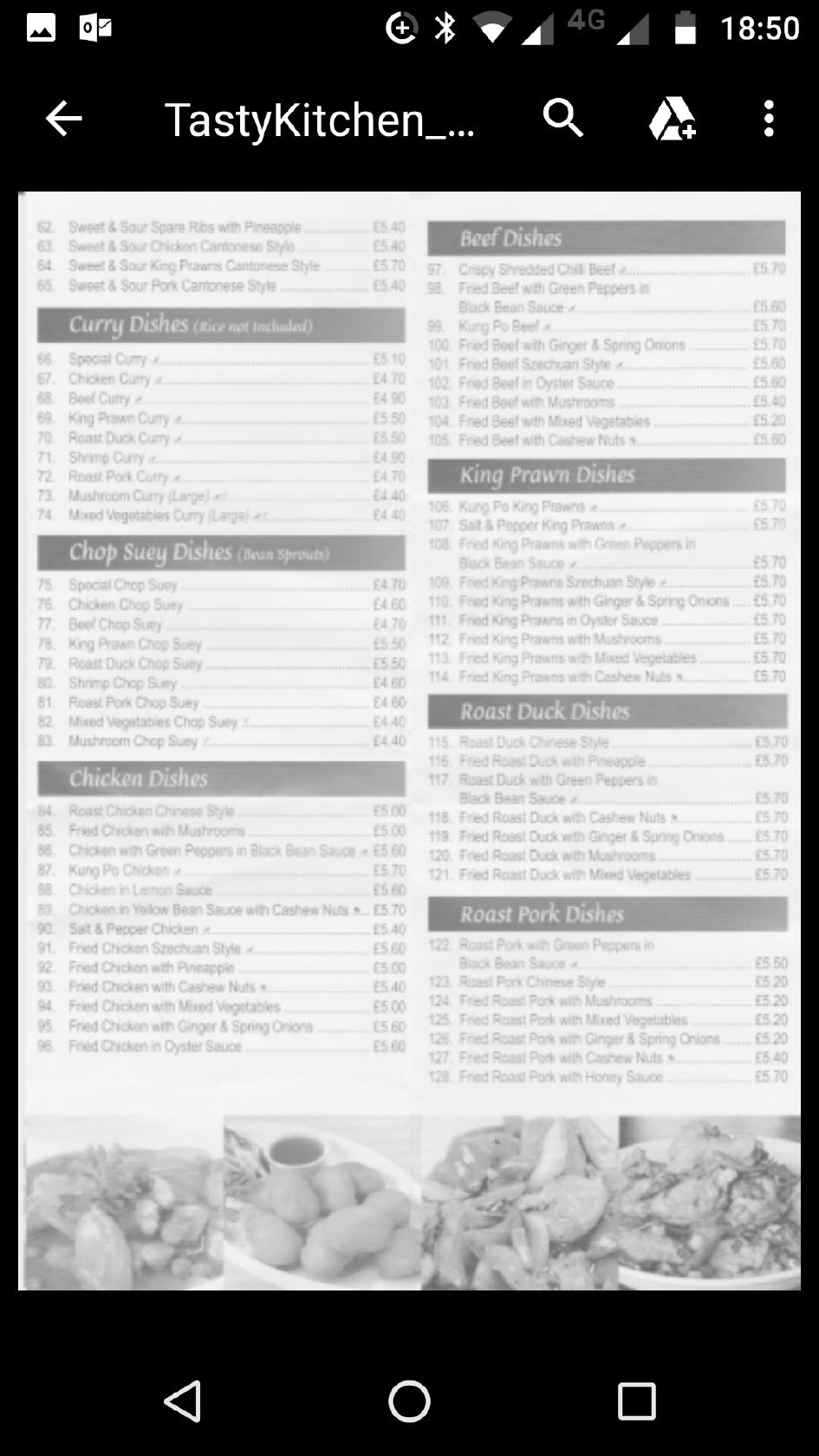 Menu at Wivenhoe Tasty Kitchen fast food, Wivenhoe