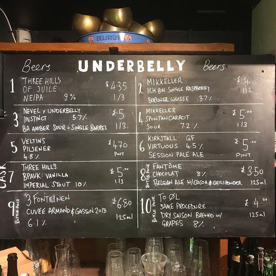 Menu at Friends of Ham pub & bar, Leeds