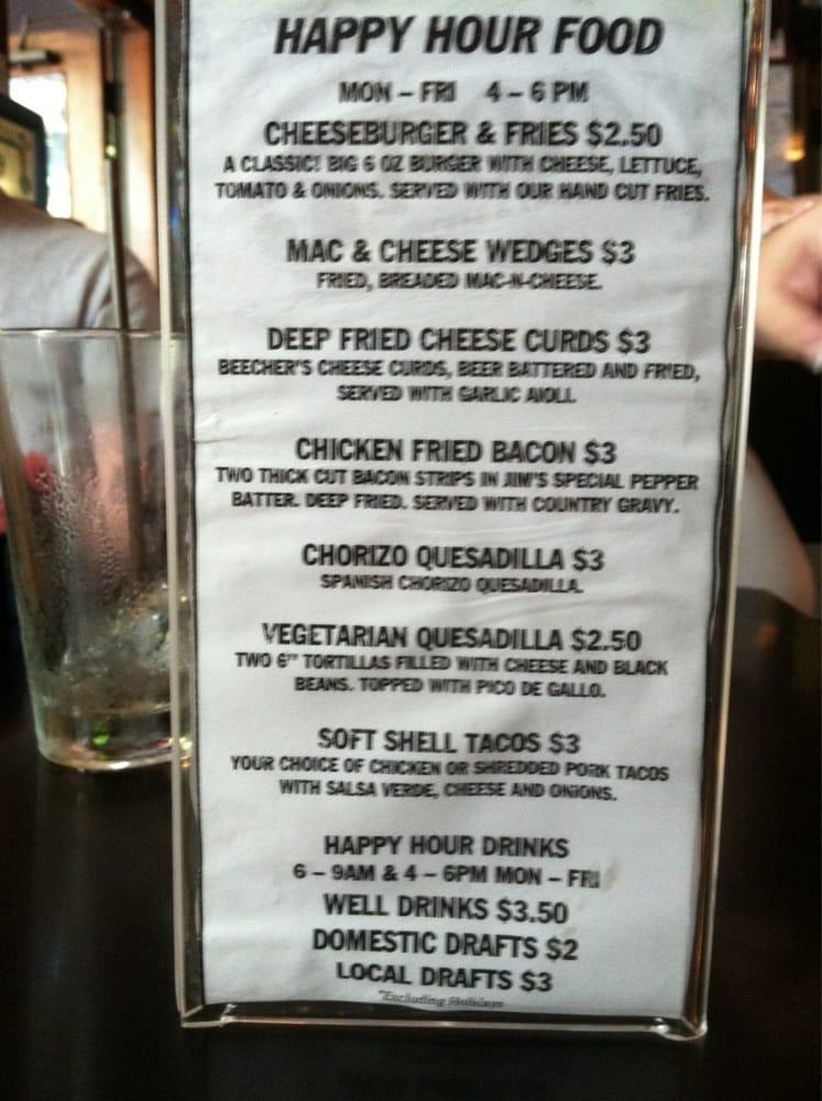 Menu at The 5 Point Cafe 24 Hour Legendary Dive Bar & Diner, Seattle