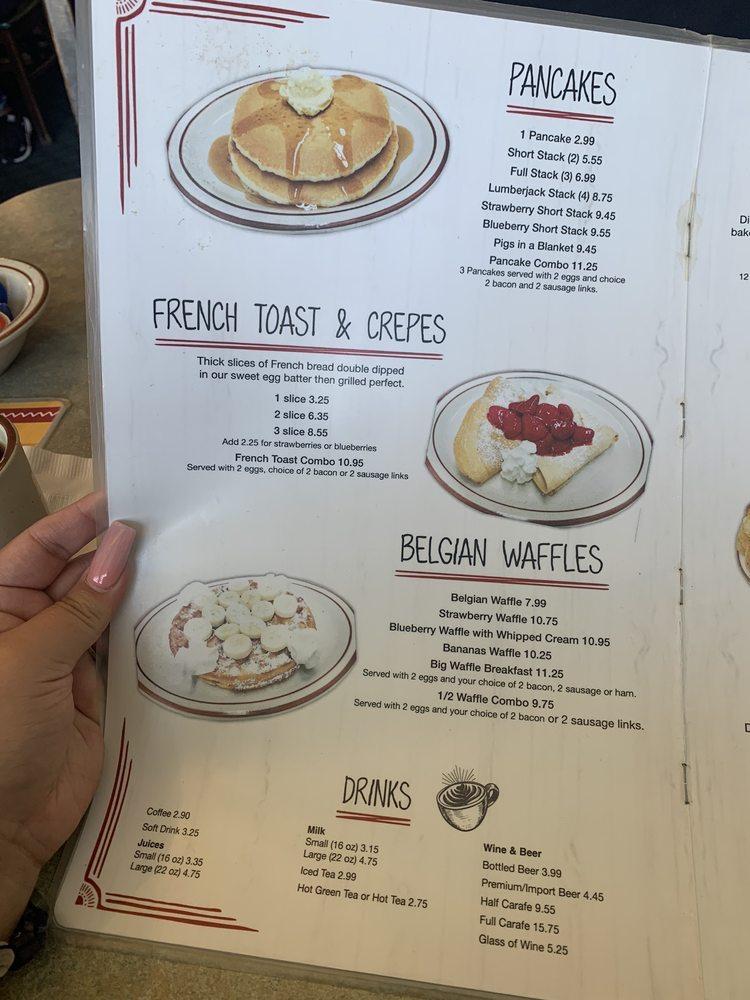 Menu at Brooks Ranch restaurant, Atwater
