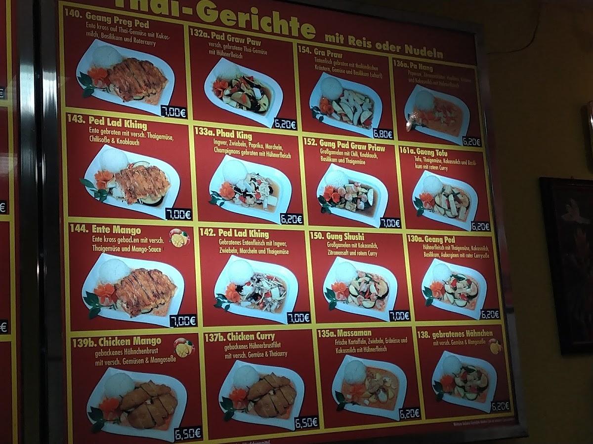 Speisekarte von Asia Snack fast Food, Oranienburg, in Luise-Henriette ...