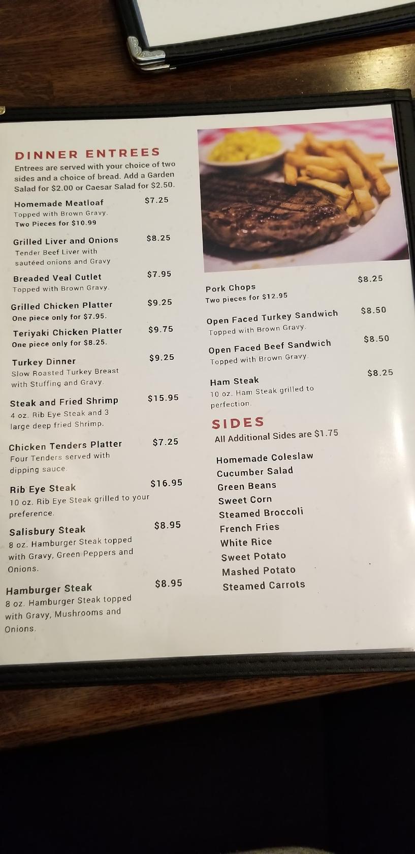 Menu at Orchard Cafe, Odenton