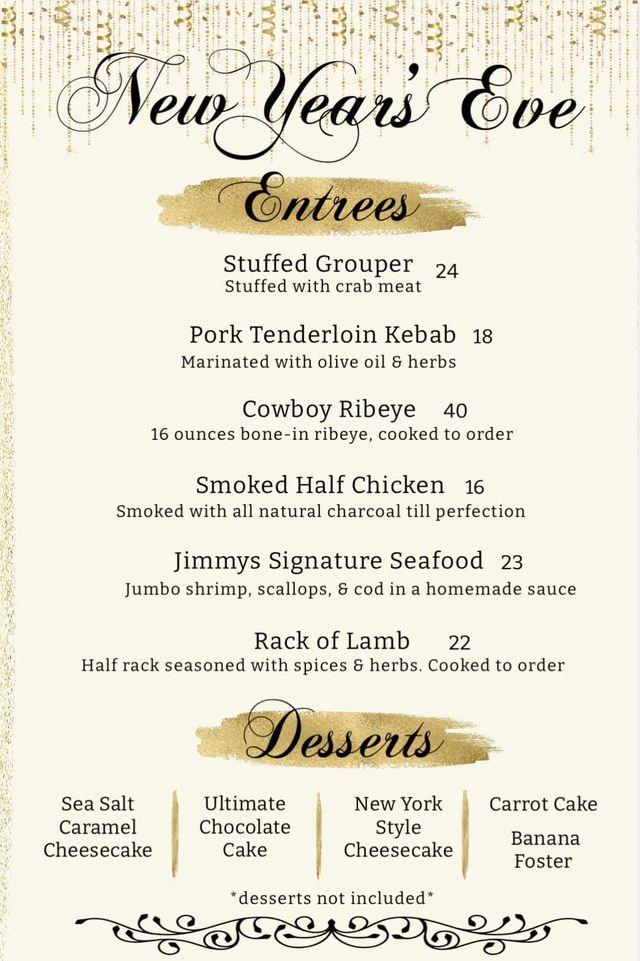 Menu at Olympic Restaurant, Avon Park