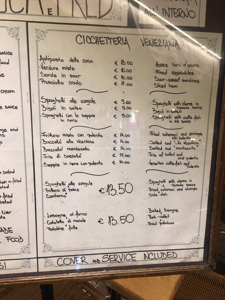 Menu at Trattoria Spaccanapoli Snc Di Vio L. E Signorelli F. restaurant ...