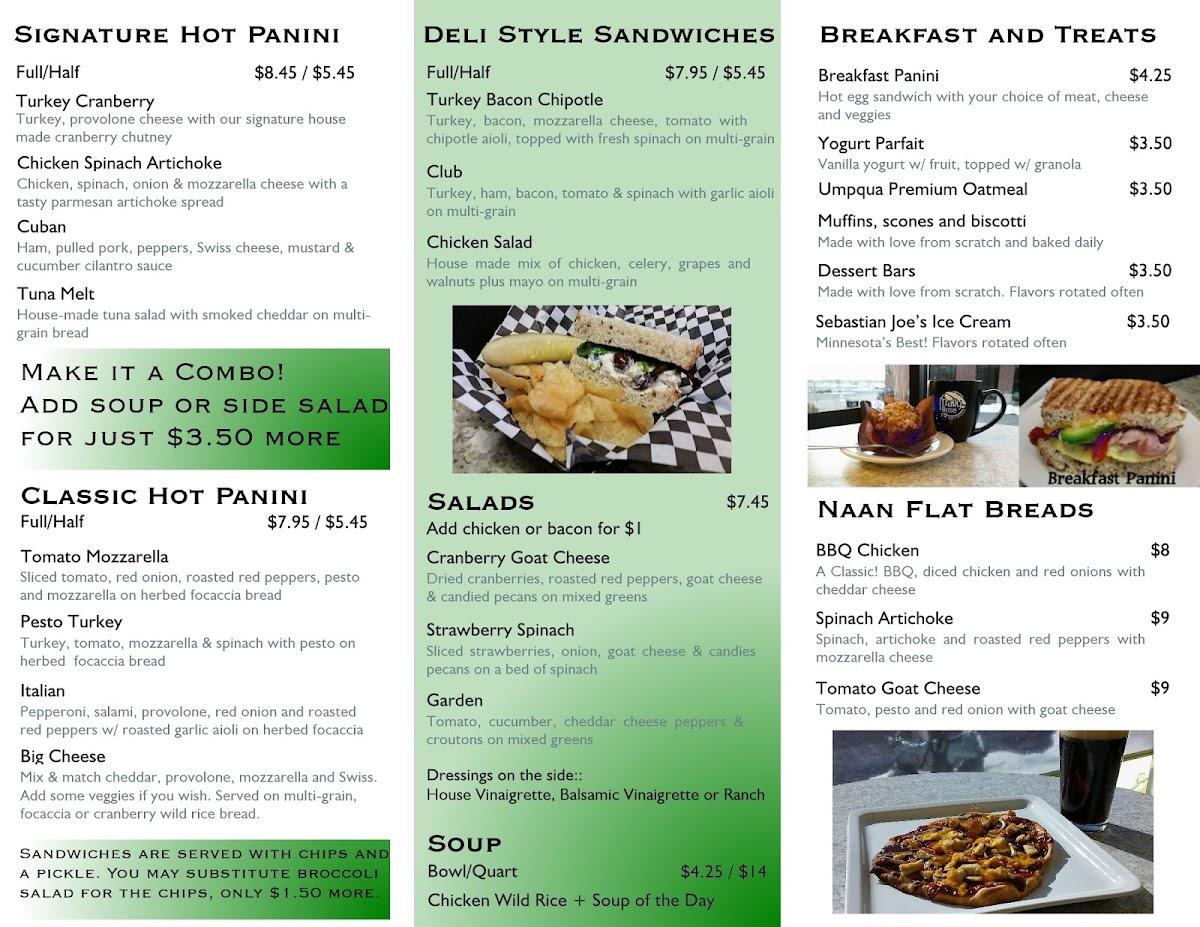 Menu at Daily Dose Cafe and Espresso, Maple Grove