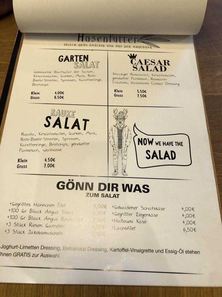 Speisekarte von Beef Crew steakhaus, München, Rosenheimer Str. 2