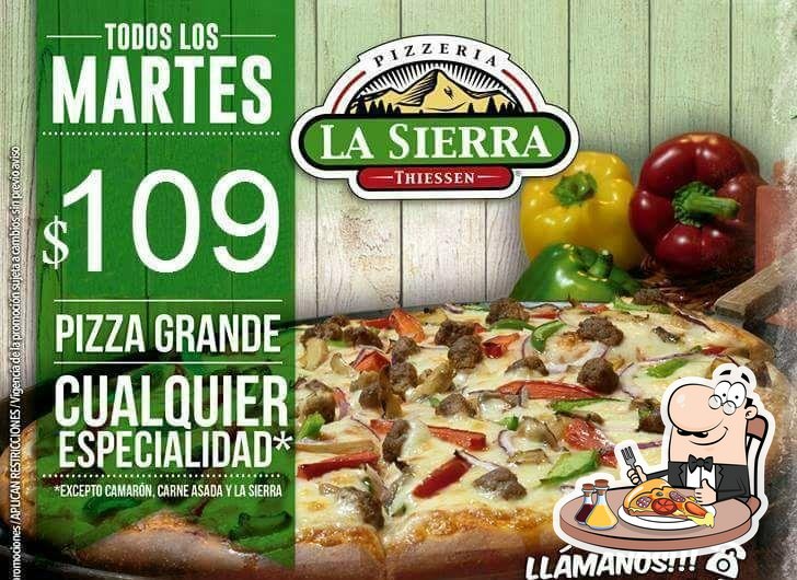 Pizzeria La Sierra, Torreón, Blvd. de la Senda 350 - Carta del ...