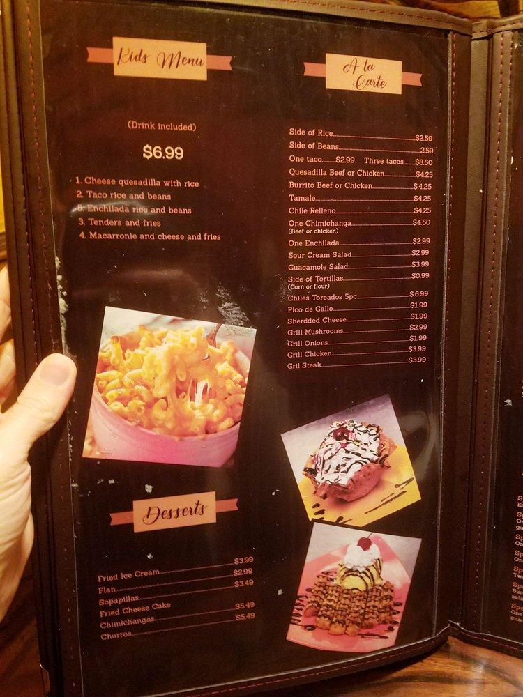 Menu at Sí Señor! restaurant, Newport News
