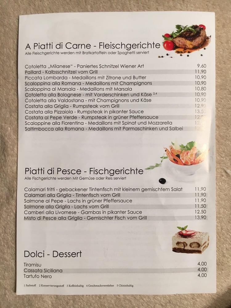 Menu at Ristorante Pizzeria Il Lago, Markt Schwaben