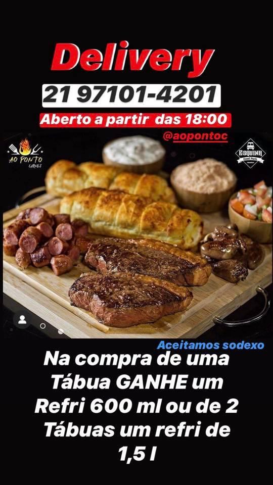 Menu em Ao Ponto restaurante, Teresópolis