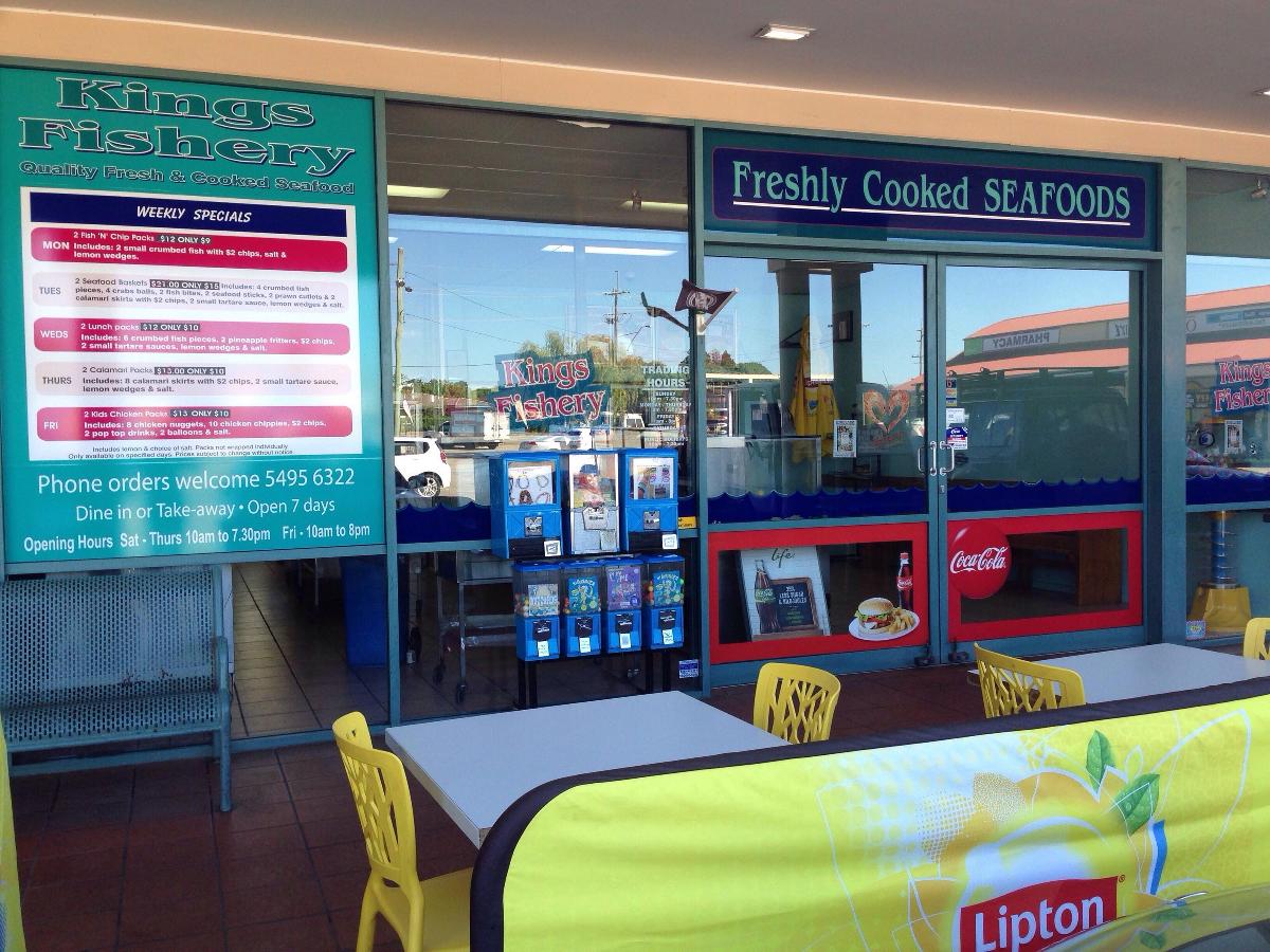 Kings Fishery in Caboolture - Restaurant menu and reviews
