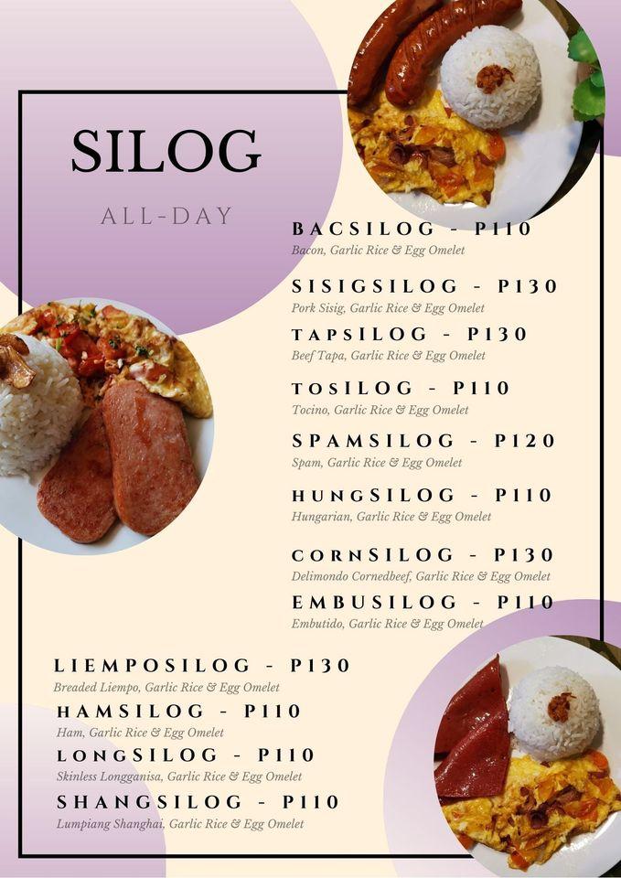 Menu at Eissen's Kitchen restaurant, Makati
