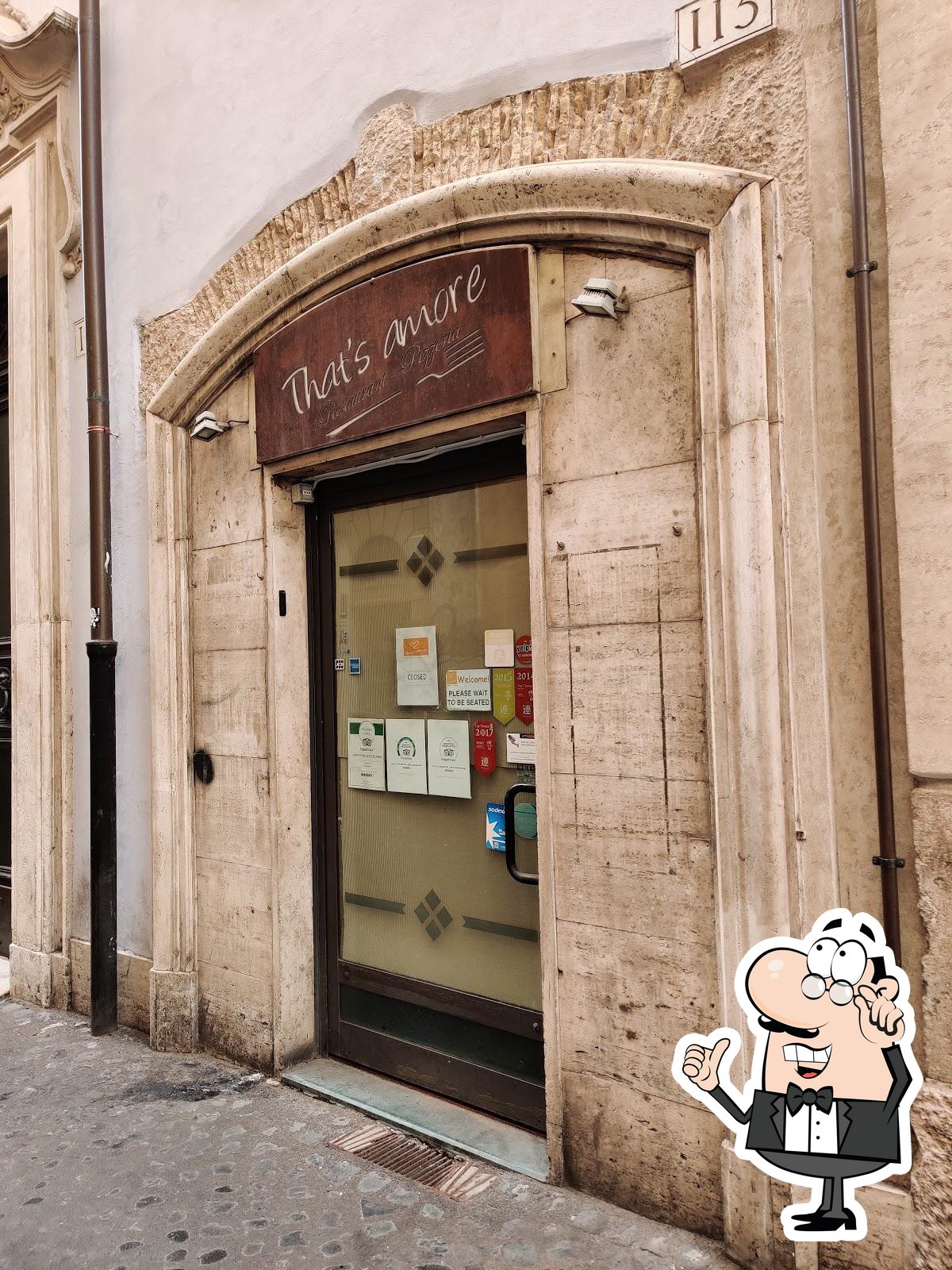That's Amore Restaurant, Rome - Restaurant menu, prices and reviews