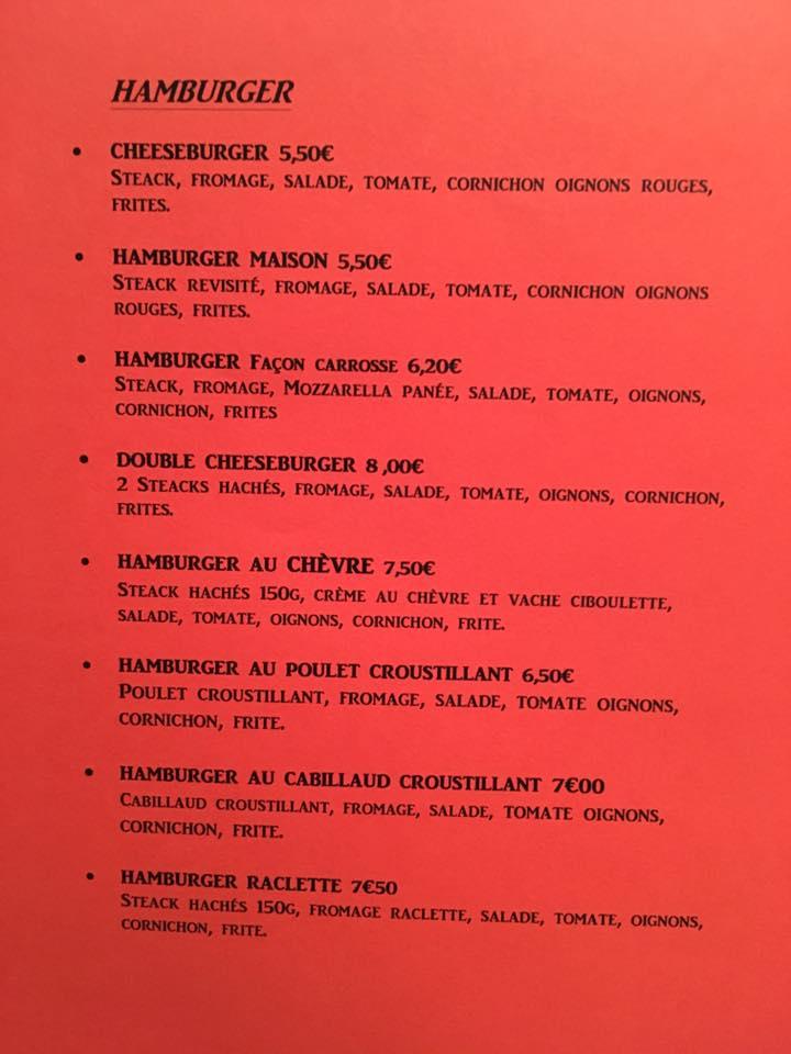 Menu au LA FOURCHETTE D'ANNA restaurant, Marseille, 45 Bd Bara 13013