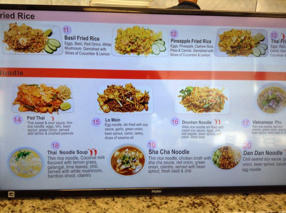 Menu at Dan Dan Asian Diner restaurant, Windsor