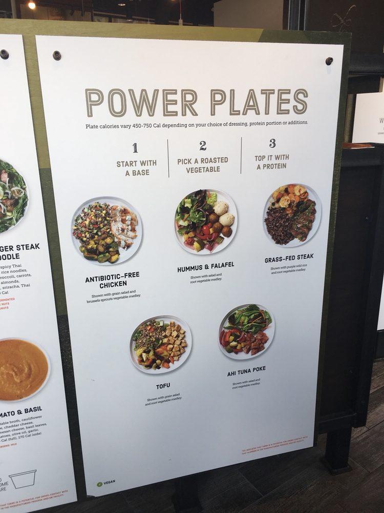 Menu at CoreLife Eatery restaurant, Centerville