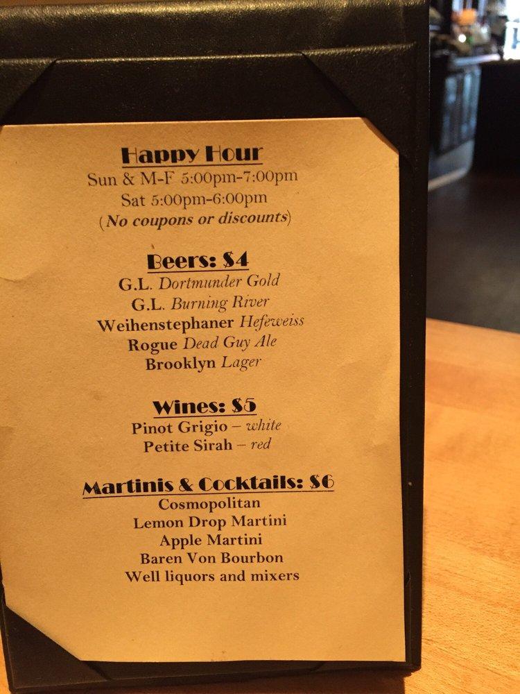 Menu at Taste pub & bar, Cleveland Heights