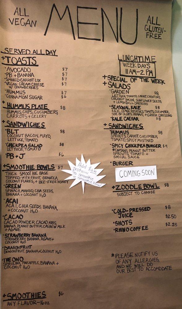 Menu at Well+Fed Louisiana pub & bar, Shreveport