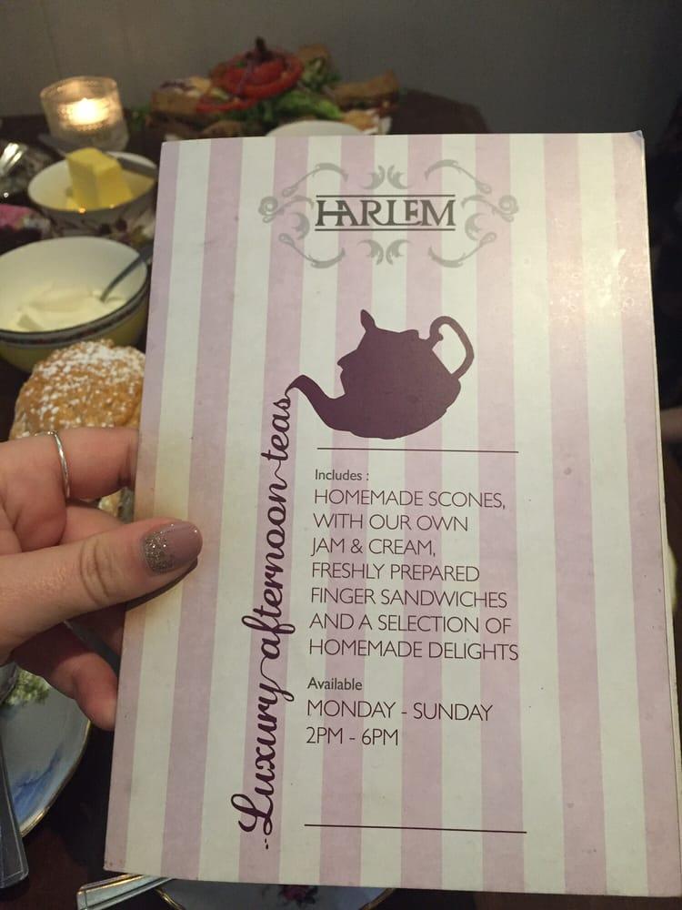 Menu at Igor Toth restaurant, Belfast