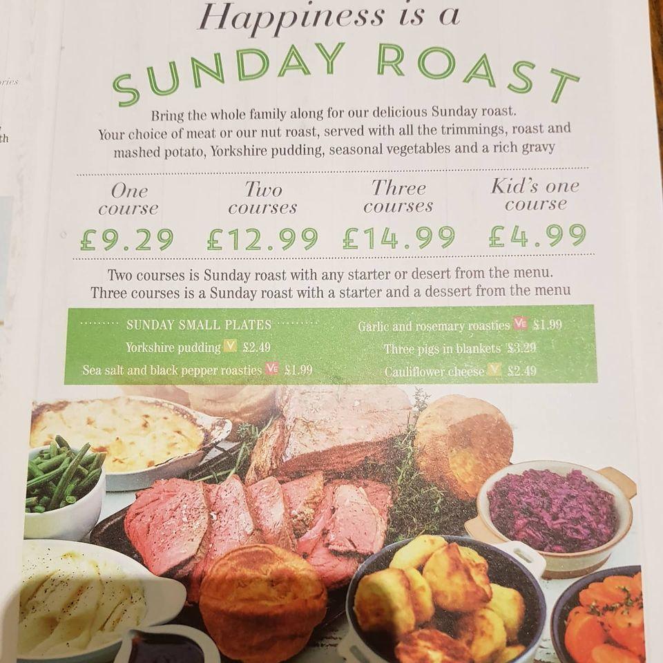 Menu at The Piper pub & bar, Chester, Pipers Ln