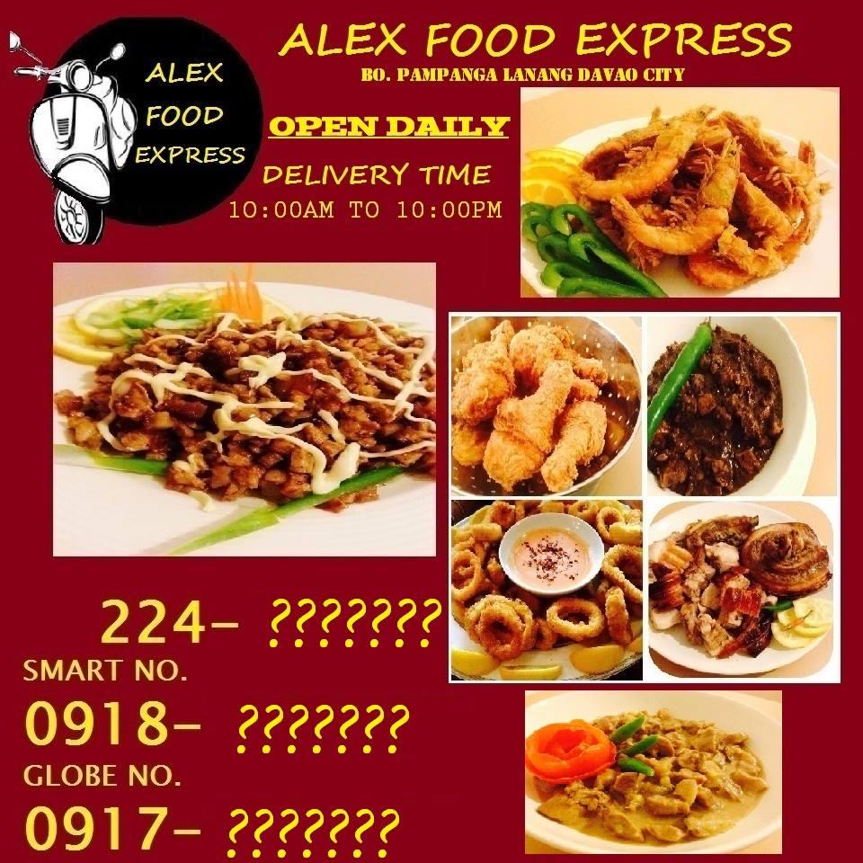 Alex food express restaurant, Davao City