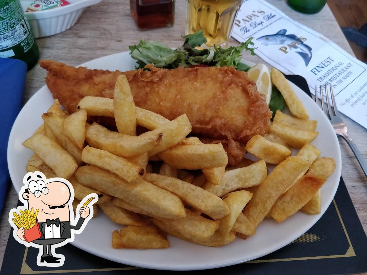 Papa's The Deep Blue Fish and Chips in Sandwich - Restaurant reviews