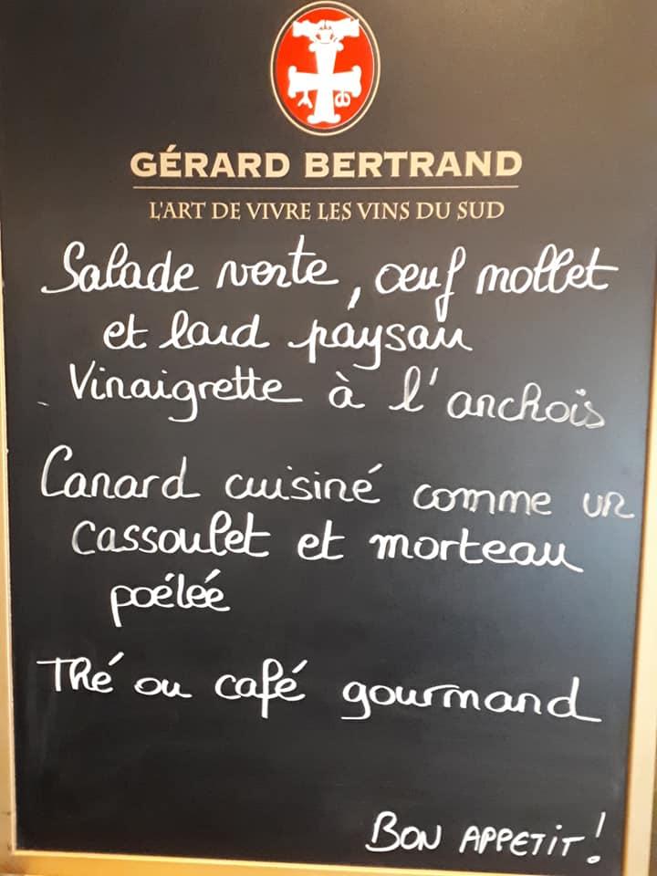 Menu at Le Café Gourmand, restaurant à Saint Vit, Saint-Vit