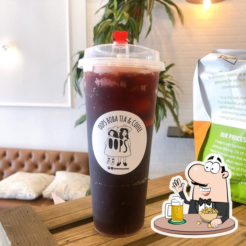 Oops Boba Tea & Coffee in Arcadia - Restaurant menu and reviews