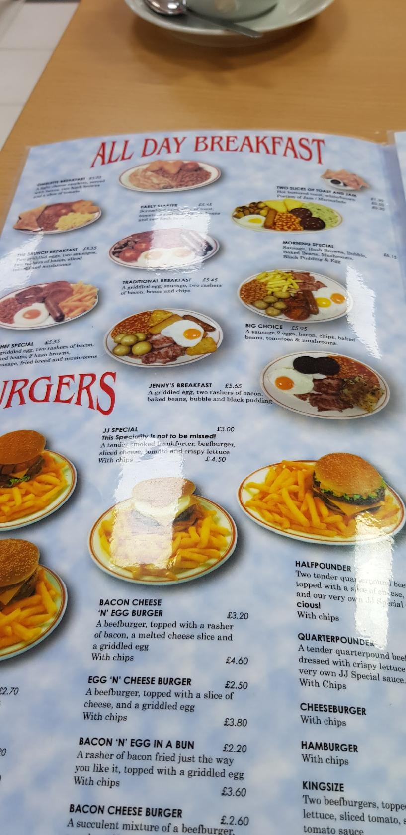 Menu at Jenny's Restaurants - Hemel Hempstead, Hemel Hempstead