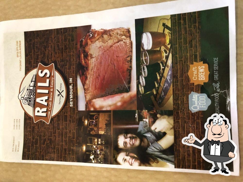 Rails Craft Brew & Eatery, Seymour - Restaurant menu, prices and reviews
