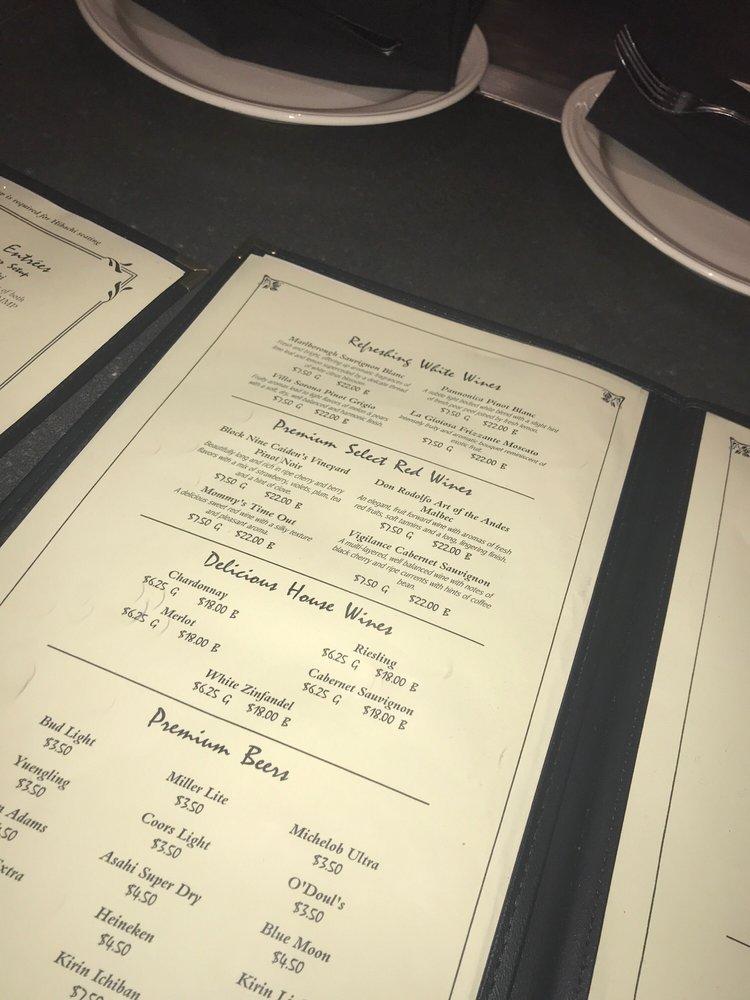 Menu at Kabuto Japanese House of Steaks and Sushi restaurant, Midlothian