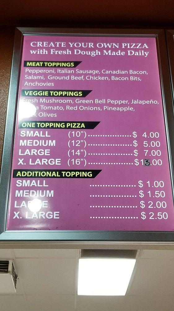 Menu at Red Tomato Pizza pizzeria, Anaheim