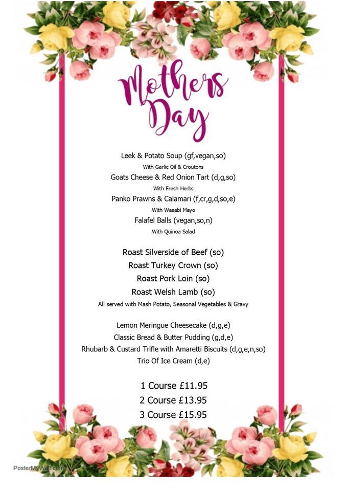Menu at The Grosvenor pub & bar, Aberteifi