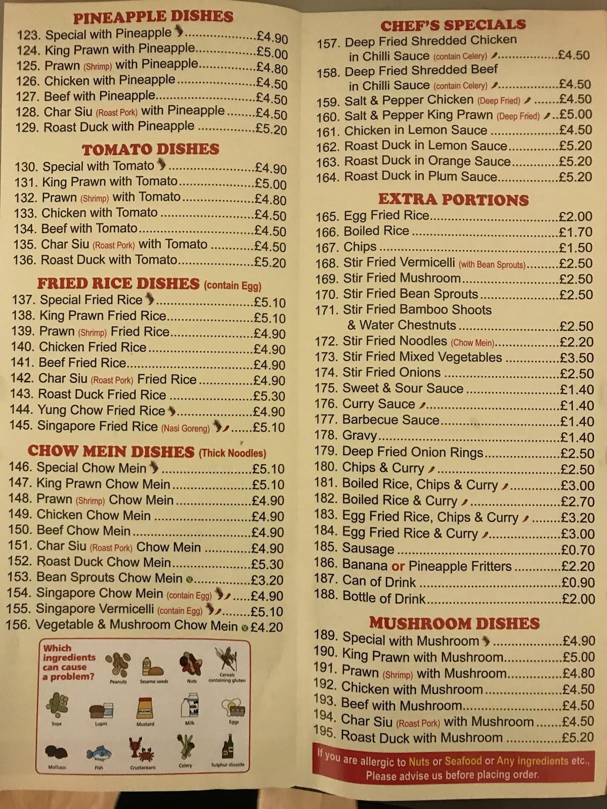 Menu at Lytham House Kitchen fast food, Blackpool
