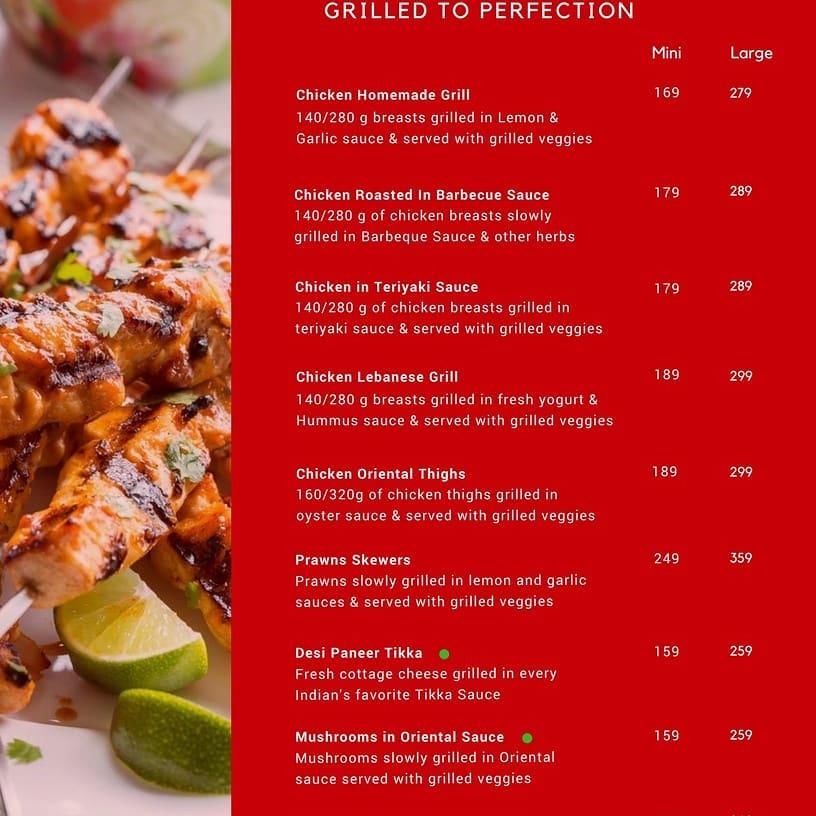 Menu at fresh juice center, Hyderabad, C94Q+WH8