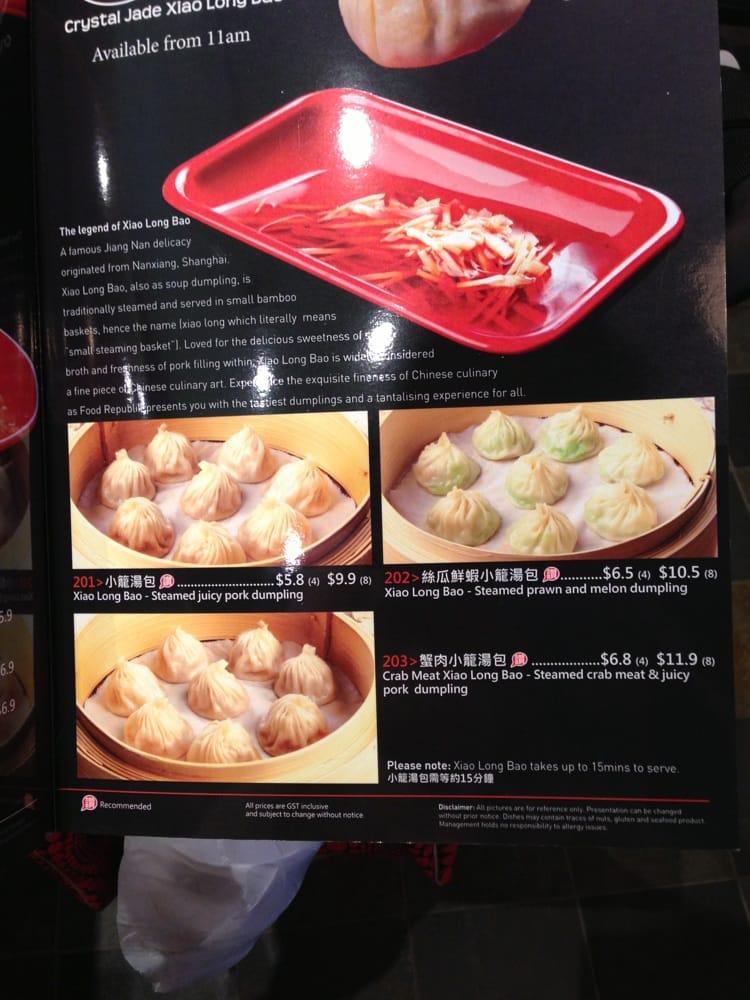 Menu at Kitchen Republik, Box Hill