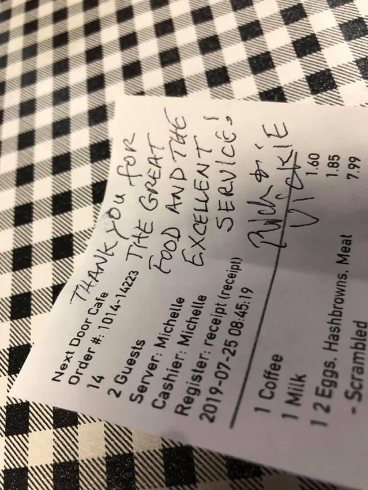 Menu at Next Door Cafe, New Richmond